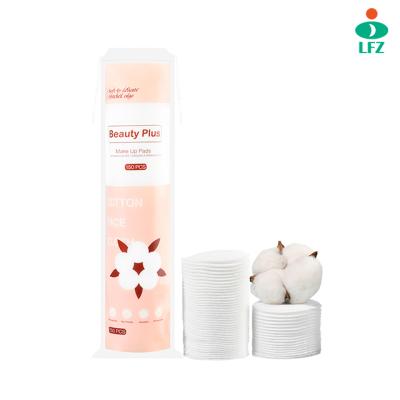 China Professional Collection Cotton Pad Non Tearing Lint Free Suitable Cosmetic Nail Personal for sale