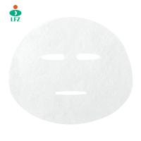 China Stripe Lyocell DIY White Color Natural Spa Skin Care Skin Fiber Paper Pre-cut Facial Paper Sheet Facial Mask for sale