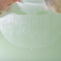 China Stripe Lyocell DIY White Color Natural Spa Skin Care Skin Fiber Paper Pre-cut Facial Paper Sheet Facial Mask for sale