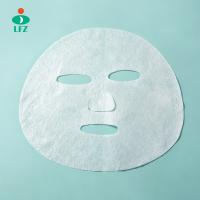 China DIY White Color Dry Facial Mask Sheet Material Hyaluronic Acid, and Lyocell Fiber Korean Beauty Face Masks for All Skin for sale