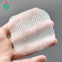 China Factory Direct Sale Personal Care Rhombus Weave Toner Pad Single Layer Wet Compress Clean Face Viscose Material Facial for sale