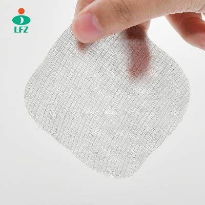 China Gray Milky Gauze Mesh Composite Moisturize Facial Cleansing Pads Exfoliating and Toner Pad for sale
