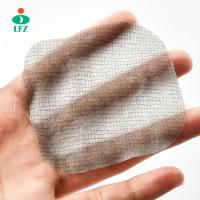 China Gray Milky Gauze Mesh Composite Moisturize Facial Cleansing Pads Exfoliating and Toner Pad for sale