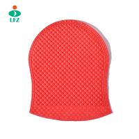 China Custom Disposable Double Sided Shower Bath Body Scrub Mitt With Logo Wearable Magic Scrubber Gloves for Travel for sale
