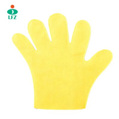 China Private Label Exfoliating Body Peel Glove, for Smooth Skin & Chicken Skin Improvement, Daily Body Exfoliation for sale