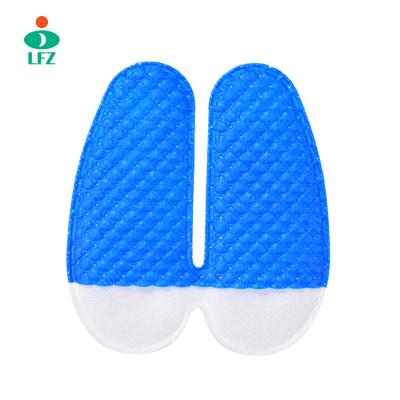 China 2 Finger Disposable Exfoliating Finger Pads Soft Mesh Face Body Scrub Mitt Deep Pore Dead Skin Remover for sale