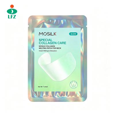 China New Products Forehead Cheek Neck Collagen Soluble Lifting Face Melting Dry Face Mask Sheet for sale