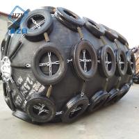 China Chain Tyre Net Pneumatic Rubber Fender 2000x3500mm Floating Dock Fender for sale