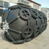 China 3.3x6.5m Marine Inflatable Fender Ship to Ship Pneumatic Rubber Fender 50kPa for sale