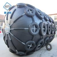 China Chain Tyre Net Pneumatic Rubber Fender 2000x3500mm Floating Dock Fender for sale