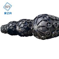 China ISO 17357 Marine Inflatable Rubber Fender 2.5x4m Pneumatic Yokohama Dock Bumper for sale