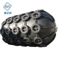 China Pneumatic Marine Fender 3000x6000mm with Truck Tyres Net for Ship Docking for sale