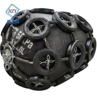 China 4.5x9m Marine Inflatable Fender Black Rubber Boat Bumper Yokohama Type for Ships Shipyards for sale