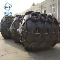 China Yokohama Pneumatic Marine Fender 2000mm with Truck Tyre Nets for Ship Docking for sale