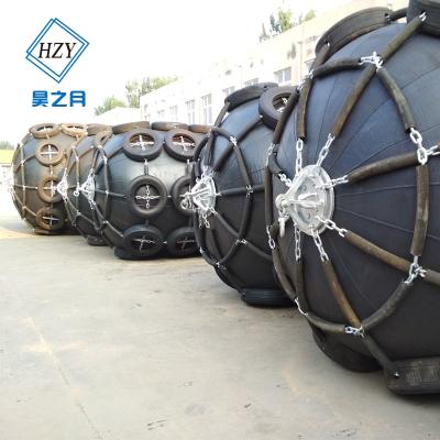 China Yokohama Pneumatic Rubber Fender 2.0x3m Waterproof Marina Bumper for Ship Docking for sale
