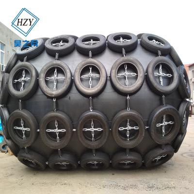 China Pneumatic Marine Fender 50-80kPa for Ships Docks and Vessels Anti-Collision for sale