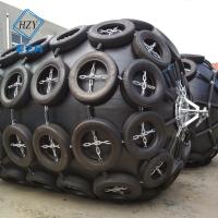 China Pneumatic Marine Inflatable Fender Natural Rubber 500x1000mm Boat Dock Bumper for sale