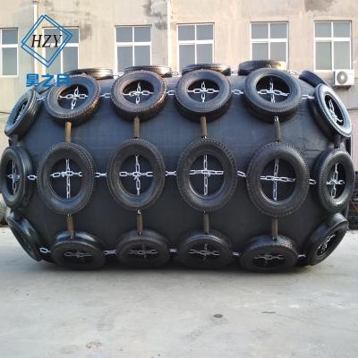 China 50kPa Chain Tyre Net Pneumatic Marine Fender for Ship Dock Harbor Anti-Collision for sale