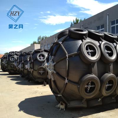 China 3.5x5.5m Pneumatic Rubber Fender Berthing Inflatable Dock Bumpers for sale