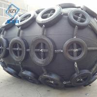China Yokohama Pneumatic Marine Rubber Fender with Chain Tire Net 1.0x1.5m for Ship Docking for sale