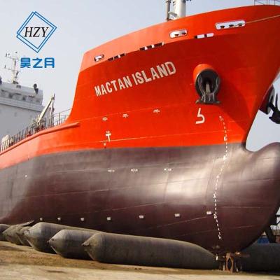China 4-10 Layer Ship Launching Rubber Airbag 0.05MPa Barge Launching Airbags for Shipbuilding for sale
