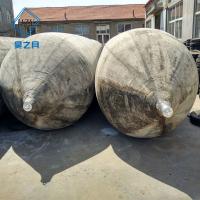 China Floating Salvage Ship Launching Rubber Airbag 4 Layer For Landing for sale