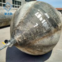 China Heavy Duty Marine Rubber Airbag for Ship Launching Lifting 4-10 Layers 1.0m-3.4m for sale