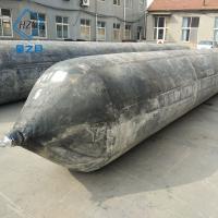 China Marine Ship Launching Airbag 1.0m Diameter 0.22MPa Heavy Lifting Salvage Rubber Airbag for sale