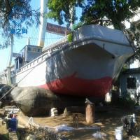 China Ship Launching Rubber Airbag 0.8-2.0m Diameter Pneumatic Marine Salvage Airbag for sale