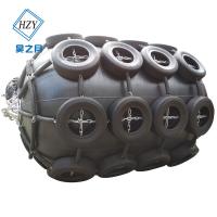 China Inflatable Pneumatic Marine Fender 500x1000mm Black Rubber for Yacht Docking for sale
