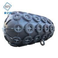 China Inflatable Pneumatic Marine Fender 500x1000mm Black Rubber for Yacht Docking for sale