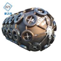 China Inflatable Pneumatic Marine Fender 500x1000mm Black Rubber for Yacht Docking for sale
