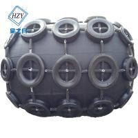 China Inflatable Pneumatic Marine Fender 500x1000mm Black Rubber for Yacht Docking for sale