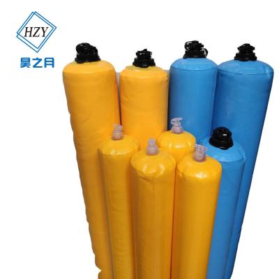 China PVC Concrete Partition Airbag 0.45-0.9mm Thickness for Grade Separation for sale