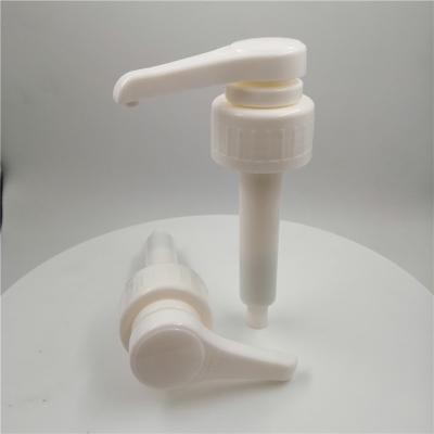 China White Color 38/410 8CC Dosage Syrup Bottle Pump For Juice Bottle for sale
