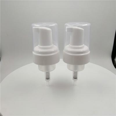 China Leak Resistant 3.5cc/T 43/410 Foaming Hand Pump With Transparent Cover for sale