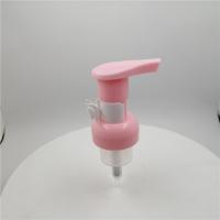 China Clip Type 30 410 3.5cc Foaming Soap Dispenser Pump Pink Color for sale