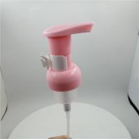 China Clip Type 30 410 3.5cc Foaming Soap Dispenser Pump Pink Color for sale