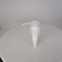 China Transparent 24/410 Screw Lock Plastic Bottle Pump , 24mm Dispenser Pump Portable for sale