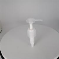 China Transparent 24/410 Screw Lock Plastic Bottle Pump , 24mm Dispenser Pump Portable for sale