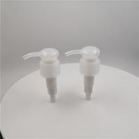 China Transparent 24/410 Screw Lock Plastic Bottle Pump , 24mm Dispenser Pump Portable for sale