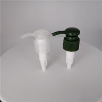 China Transparent 24/410 Screw Lock Plastic Bottle Pump , 24mm Dispenser Pump Portable for sale