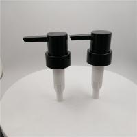 China Safety Material 33/410mm Airless Lotion Pump , Black Dispenser Pump 2.0ml/T for sale