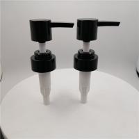 China Safety Material 33/410mm Airless Lotion Pump , Black Dispenser Pump 2.0ml/T for sale