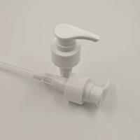 China Black And White Screw Plastic 28/410mm Lotion Bottle Pump 2cc Dosage for sale