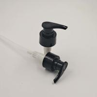 China Black And White Screw Plastic 28/410mm Lotion Bottle Pump 2cc Dosage for sale