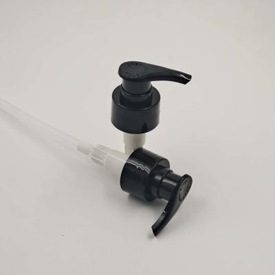China Black And White Screw Plastic 28/410mm Lotion Bottle Pump 2cc Dosage for sale