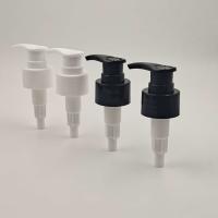 China Black And White Screw Plastic 28/410mm Lotion Bottle Pump 2cc Dosage for sale