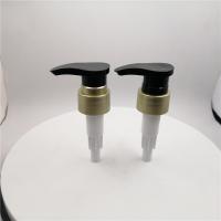 China Double Structures 28 410 Matte Black Soap Dispenser Pump 4cc Dosage for sale