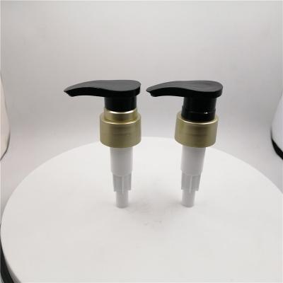 China Double Structures 28 410 Matte Black Soap Dispenser Pump 4cc Dosage for sale
